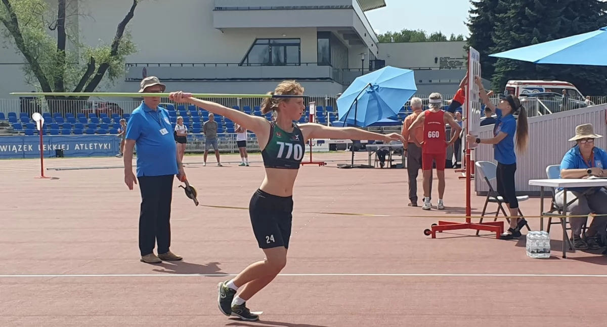 Julia Balcer - zwycięstwo w rzucie oszczepem oraz wysokie miejsca na ...