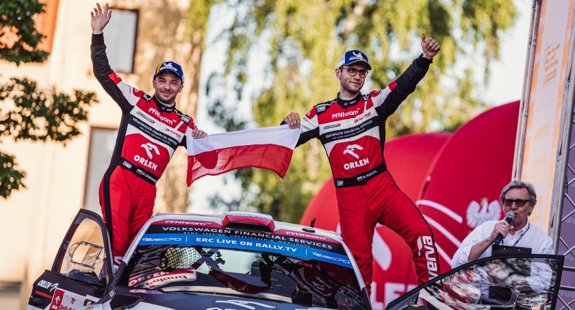 Marczyk i Gospodarczyk na podium ORLEN 79. Rajdu Polski! - wiadomości