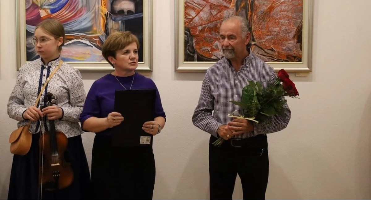 Stryszawa: Spotkanie z belgijskim malarzem Stanem Mauritsem. Sztuka ...