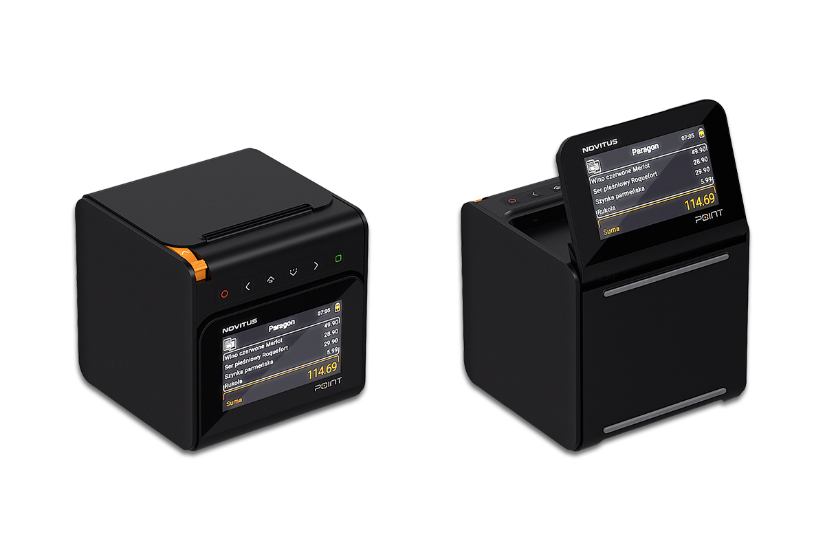 Drukarka fiskalna Novitus Point – wydajna, funkcjonalna, elegancka ...